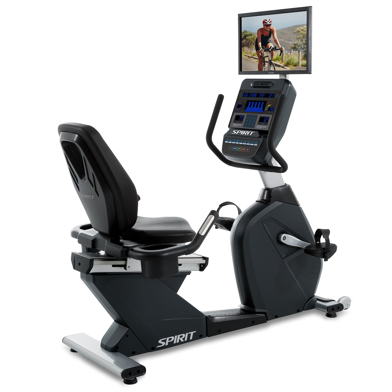 SPIRIT CR900 Commercial Series Recumbent Bike – Cornish Medical