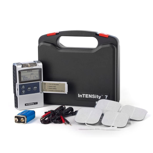 InTENSity™ 7 – Digital TENS Unit with 7 Preset Programs for Portable P ...